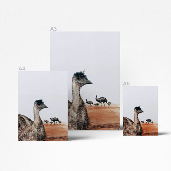 Emu print – WA Naturally