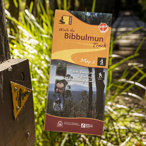 Bibbulmun Track Map 2 - Dwellingup – WA Naturally