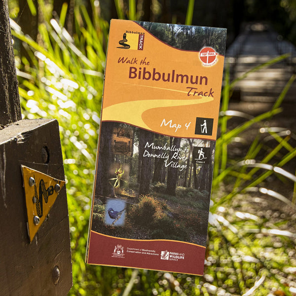 Bibbulmun Track Map 4 - Blackwood – WA Naturally
