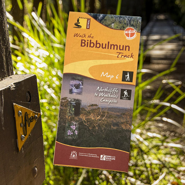 Bibbulmun Track Map 6 - Northcliffe – WA Naturally
