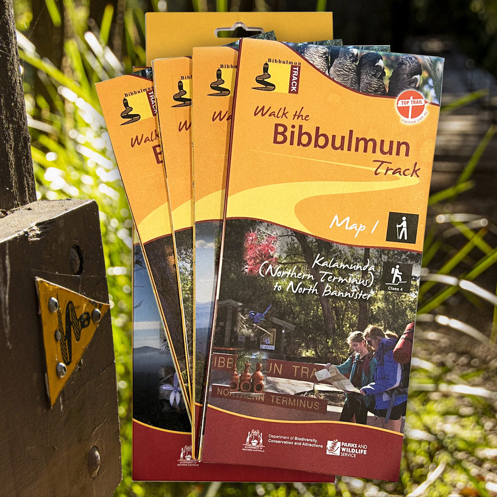 Bibbulmun Track - Northern map pack – WA Naturally