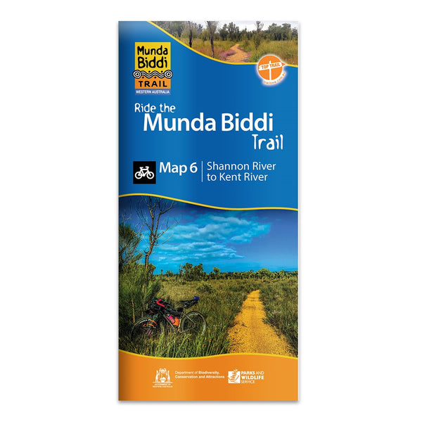 Munda Biddi Trail Map 6 - Shannon River to Kent River – WA Naturally