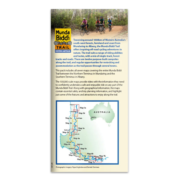 Munda Biddi Trail - Map Pack (Mundaring to Albany) – WA Naturally